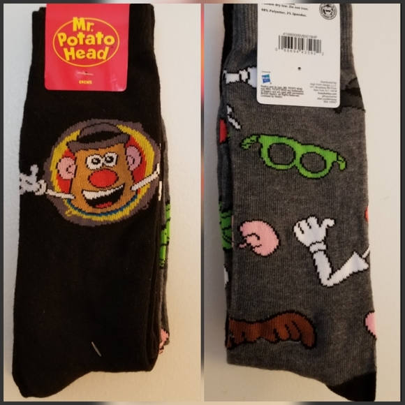 Hasbro | Underwear & Socks | Hasbro Mr Potato Head Crew Socks | Poshmark